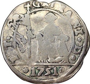 Italian Silver 15 Soldi "Lion of St. Mark. Pietro Grimani" 1741-1751 KM ...