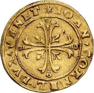 Italian Gold 2 Scudo D'oro (Doppia) "Floriated cross. Giovanni Corner I ...