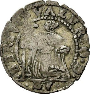 Italian Silver 4 Soldo "Bertucci Valier" 1656-1658 KM# 259 ...