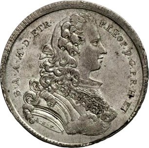 Italian Silver Francescone "Pietro Leopoldo" 1768-1775 C# 23.2 ...