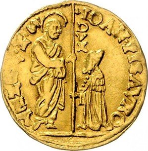 Italian Gold Zecchino Venice/ Republic Trade Coinage 1658-1659 KM# 293 ...
