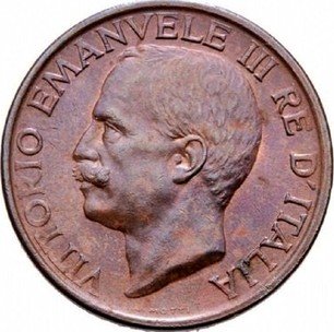 Italian 10 Centesimi "Vittorio Emanuele III. Bee" 1919-1937 KM# 60 ...