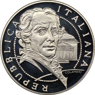 Italian Silver 10 Euro "250th Anniversary of the birth of Antonio ...