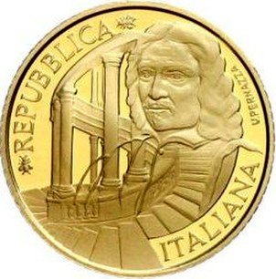 Italian Gold 20 Euro "350th Anniversary of Death of Francesco Borromini ...