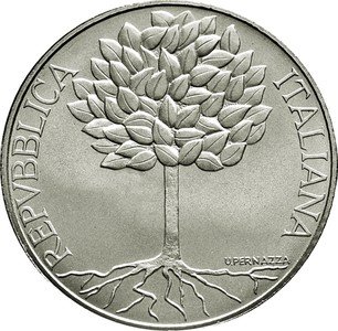 Italian Silver 5 Euro "People in Europe" 2003 KM# 252 | coinscatalog.NET