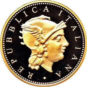 Italian Gold 50 Euro "Ancient Rome. Cat and Bird" 2011 KM# 348 ...