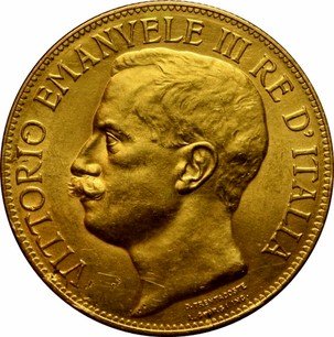 Italian Gold 50 Lira "50th Anniversary of the Kingdom" 1911 KM# 54 ...