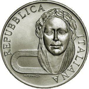 Italian Silver 500 Lira "Summer Olympics 1992" 1992 KM# 153 ...