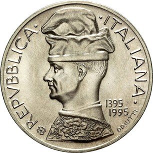 Italian Silver 5000 Lira "600th Anniversary of the Birth of Pisanello ...