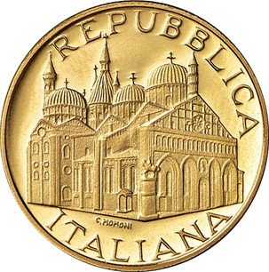 Italian Gold 50000 Lira "800th Anniversary of the Birth of St. Anthony ...