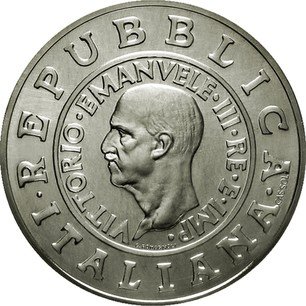 Italian Silver Lira "Coin of 1936" 2000 KM# 207 | coinscatalog.NET