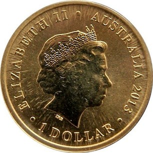 Australian 1 Dollar "Australian Possum" 2013 KM# 2075 | coinscatalog.NET