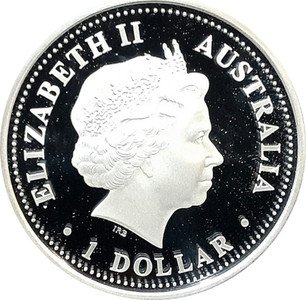 Australian 1 Oz Silver 1 Dollar "Centenary Australian Tennis Open 1905 ...