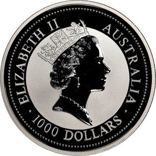 Australian 10 Oz Platinum 1000 Dollars "Koalas on a Tree" 1992-1996 KM ...
