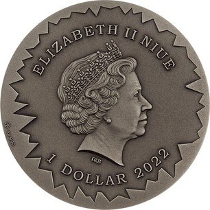 Niuean Silver 1 Dollar "Ice Queen" 2022 | coinscatalog.NET