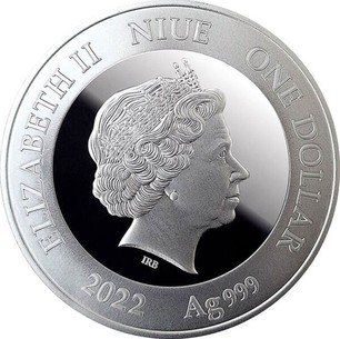 Niuean Silver One Dollar "My First Diamond" 2022 | coinscatalog.NET