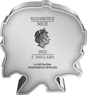 Niuean 1 Oz Silver 2 Dollars "The Riddler" 2022 | coinscatalog.NET