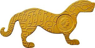 Niuean Gold plated Silver 2 Dollars "Tiger Tally. Part 2 of 2" 2022 ...