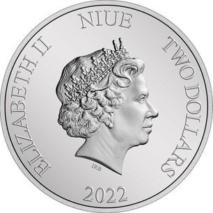 Niuean 1 Oz Silver Two Dollars "Bo-Katan Kryze" 2022 | coinscatalog.NET