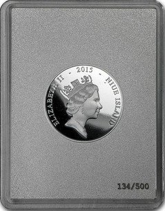 Niuean Silver 10 Dollars "Vincent Van Gogh" 2015 | coinscatalog.NET