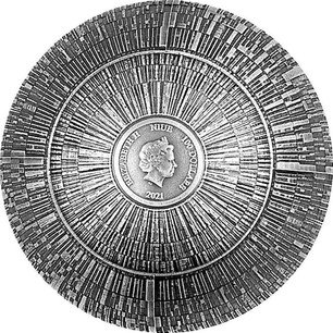 Niuean Silver 100 Dollars "Star Wars. Death Star" 2021 | coinscatalog.NET
