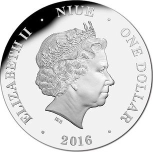 Niuean Silver One Dollar "Battle of Long Tan" 2016 | coinscatalog.NET