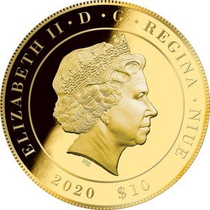 Niuean Gold 10 Dollars "Moomin" 2020 | coinscatalog.NET