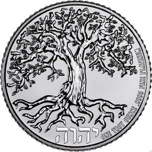 Niuean 1 Oz Platinum 250 Dollars "Elizabeth II Tree of Life" 2021-2022 ...
