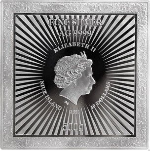 Niuean Silver 40 Dollars "Gustav Klimt - Death and Life" 2021 ...