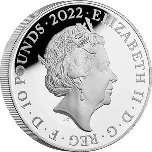 Great Britain Silver 10 Pounds "Rome" 2022 | coinscatalog.NET