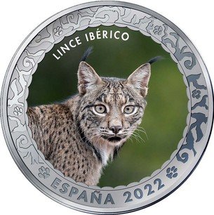 Spanish 1,5 Euro "Iberian Lynx" 2022 | coinscatalog.NET