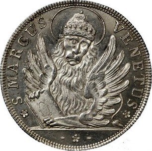Italian Silver 1 Osella "Alvise Mocenigo IV" 1772 X# 345 | coinscatalog.NET