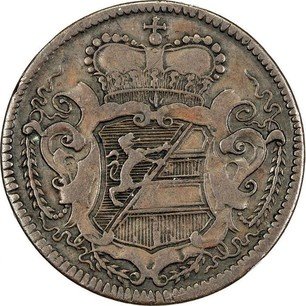 Italian 1 Soldo "Carlo VI" 1733-1770 KM# 2a | coinscatalog.NET