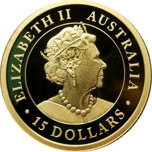 Australian 1/10 Oz Gold 15 Dollars "Little Hero. 35th Anniversary of ...