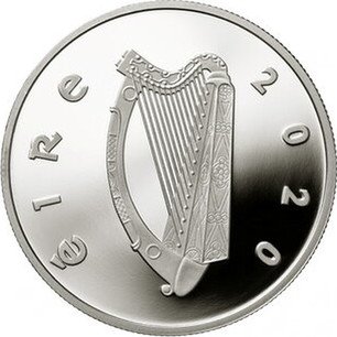Irish Silver 15 Euro "Luke Kelly" 2020 | coinscatalog.NET