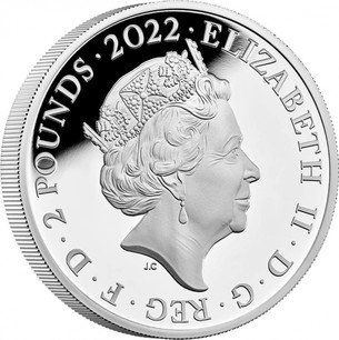 Great Britain Silver 2 Pounds "The Rolling Stones" 2022 | coinscatalog.NET