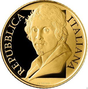 Italian Gold 20 Euro "450th anniversary of the birth of Caravaggio ...