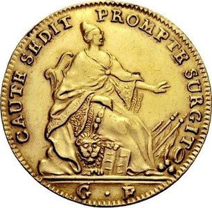Italian Gold 4 Zecchini "Paolo Renier" 1788 | coinscatalog.NET