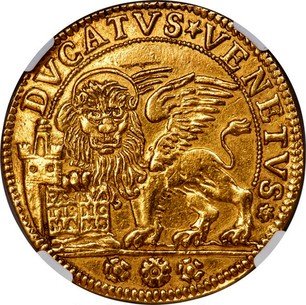 Italian Gold 8 Zecchini "Alvise Mocenigo IV" 1763-1778 | coinscatalog.NET