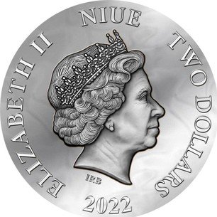 Niuean Silver Two Dollars "Lilith" 2022 | coinscatalog.NET
