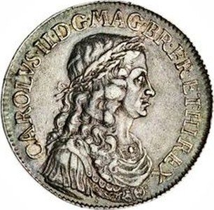 Great Britain Silver 1 Broad "Pattern" 1660 | coinscatalog.NET