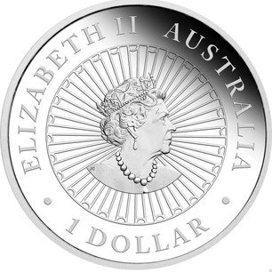 Australian 1 Oz Silver 1 Dollar "Year of the Rabbit 兔 - Opal" 2023 ...