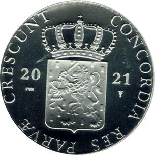 Dutch Silver 1 Ducat "Duivenvoorde Castle" 2021 | coinscatalog.NET