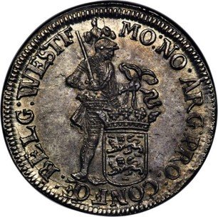Dutch Silver 1 Ducat "Piedfort" 1693-1694 KM# P28 | coinscatalog.NET