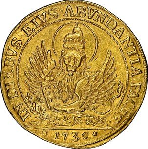 Italian Gold 1 Osella "Carlo Ruzzini" 1732 X# 264 | coinscatalog.NET