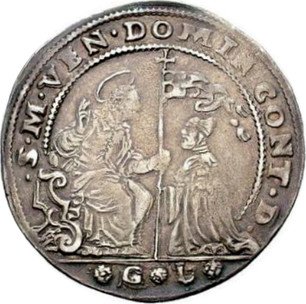 Italian Silver 1 Osella "Domenico Contarini" 1672 X# 162 | coinscatalog.NET