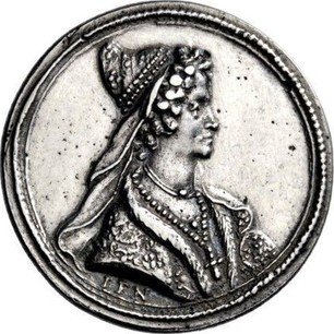 Italian Silver 1 Osella "Elisabetta Querini" 1694 | coinscatalog.NET