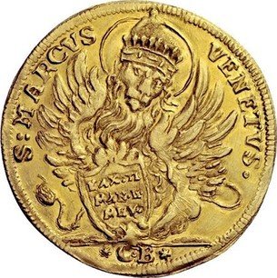 Italian Gold 1 Osella "Giovanni Corner II" 1713 X# 231 | coinscatalog.NET