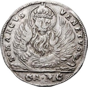 Italian Silver 1 Osella "Giovanni Corner II" 1720 X# 242 | coinscatalog.NET