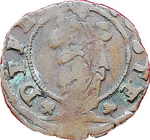 Italian 1 Soldo "Nicoló Contarini" 1630-1631 | coinscatalog.NET